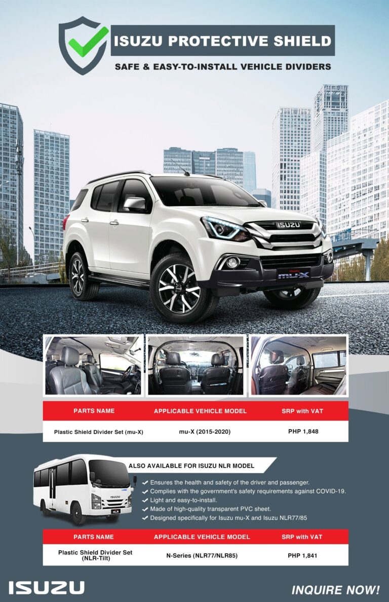 Isuzu Protective Shield Car Divider | Gencars, Inc.