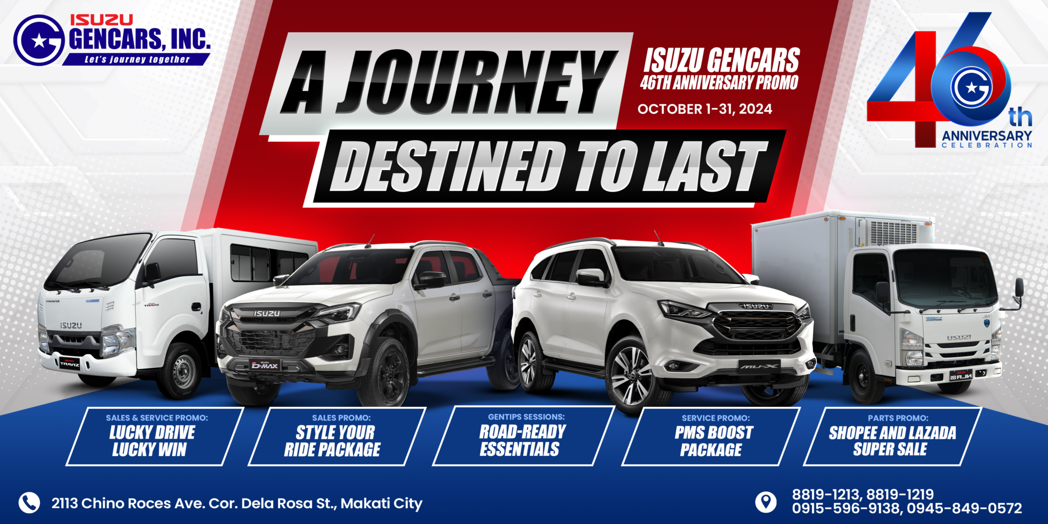 Isuzu Gencars 46th Anniversary Promo: A Journey Destined To Last ...